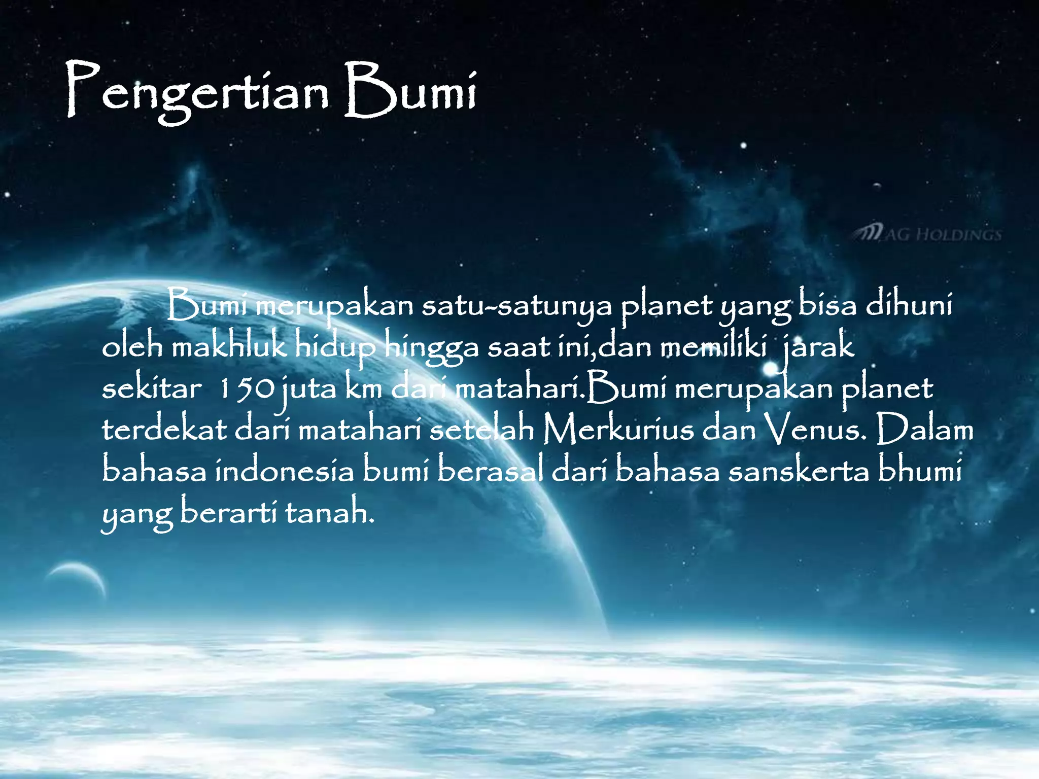 Power Point Astronomi " Planet-Planet dalam Tata Surya" | PPTX