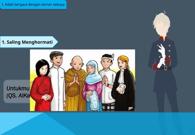 Materi Adab pergaulan dalam Islam kelas x | PPTX