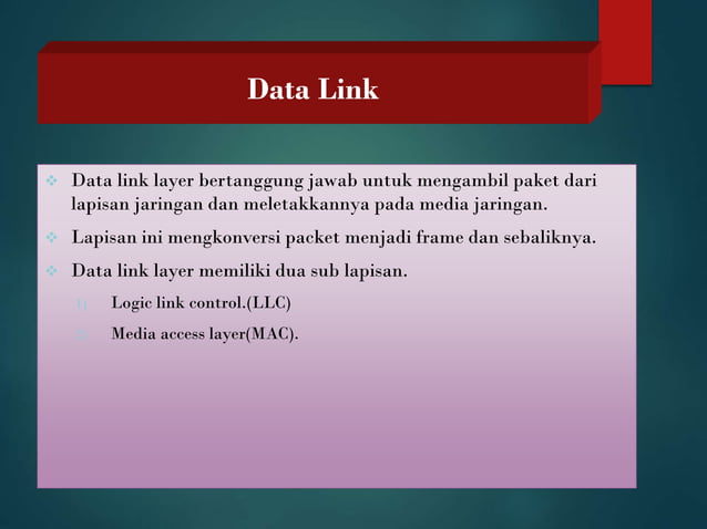 Komunikasi Dengan OSI Layer | PPTX