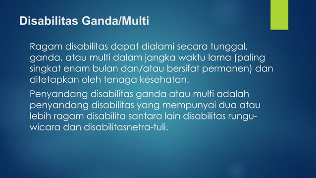 Ayo ketahui PRESENTASE RAGAM DISABILITAS.pptx