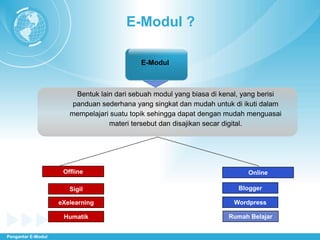 Presentase singkat Pembuatan E-Modul | PPTX