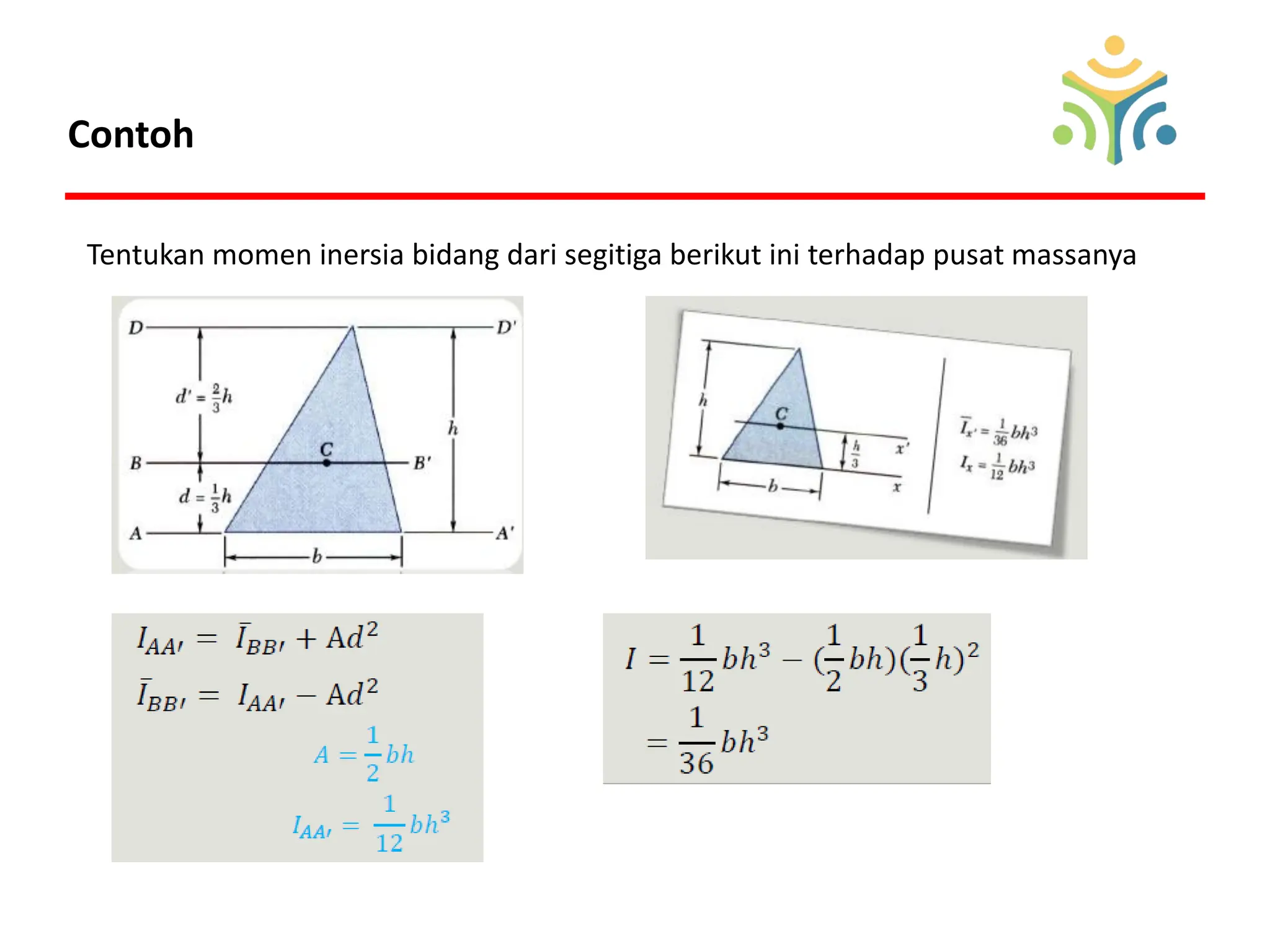 Presentasi - 09 Analisis Kekuatan Statis Tertentu_dasar_momen inertia ...