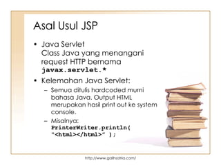 Java Server Pages | PPT
