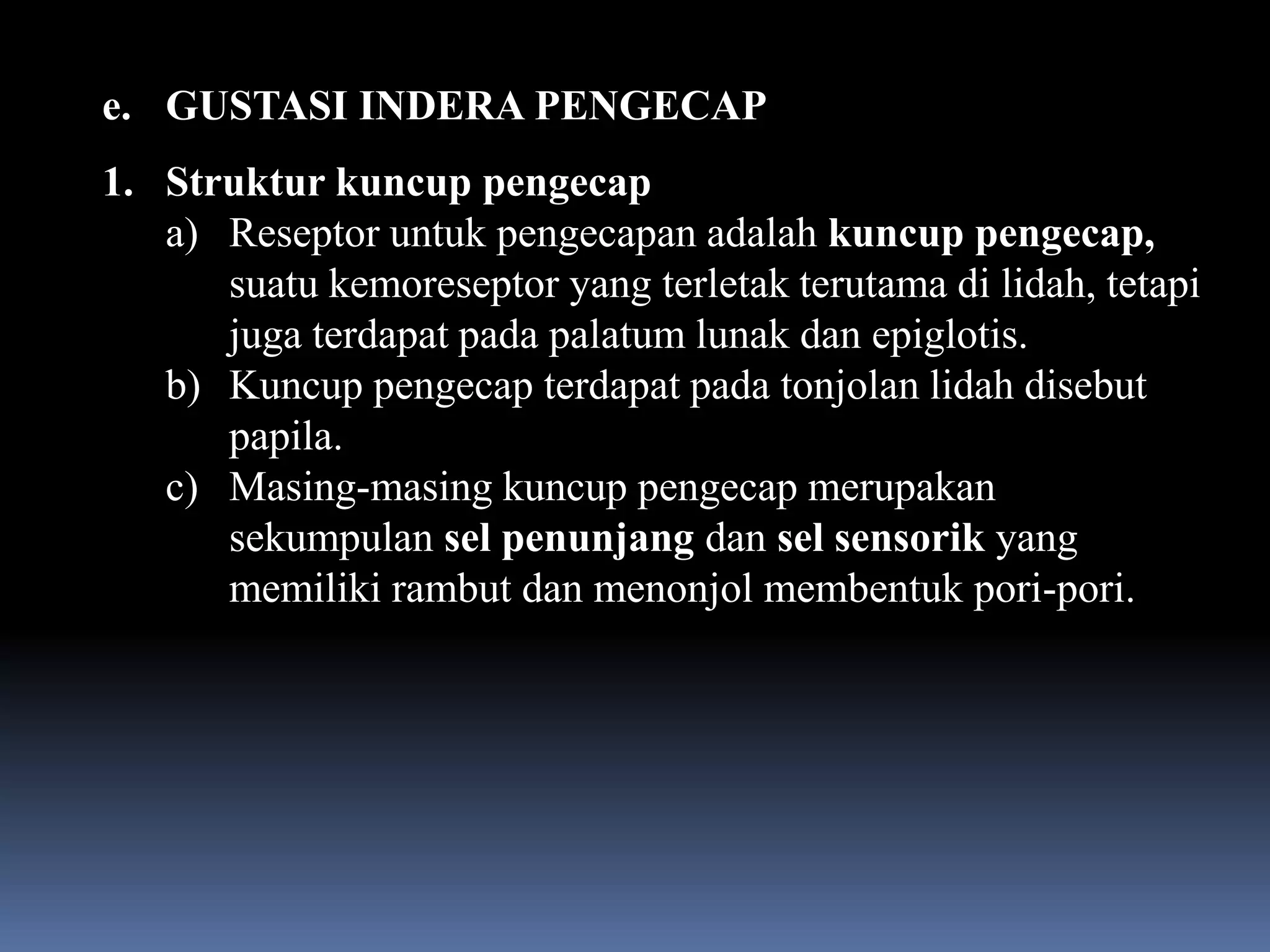 Anatomi Sistem Sensorik | PPTX