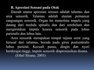 Anatomi Sistem Sensorik | PPTX