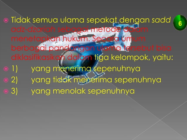 Saddu Dzar'iah presentasi | PPTX