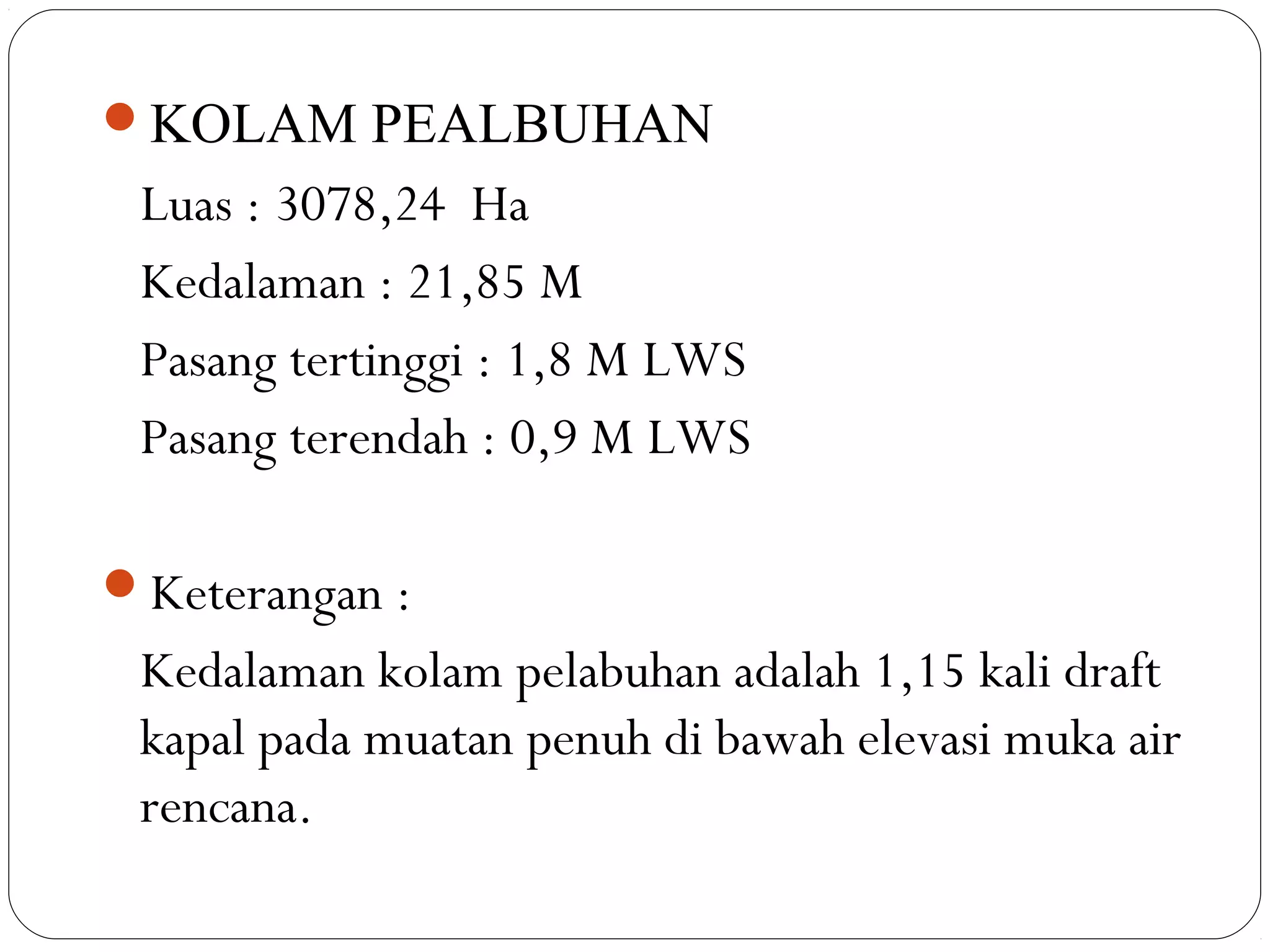 pelabuhan | PPT