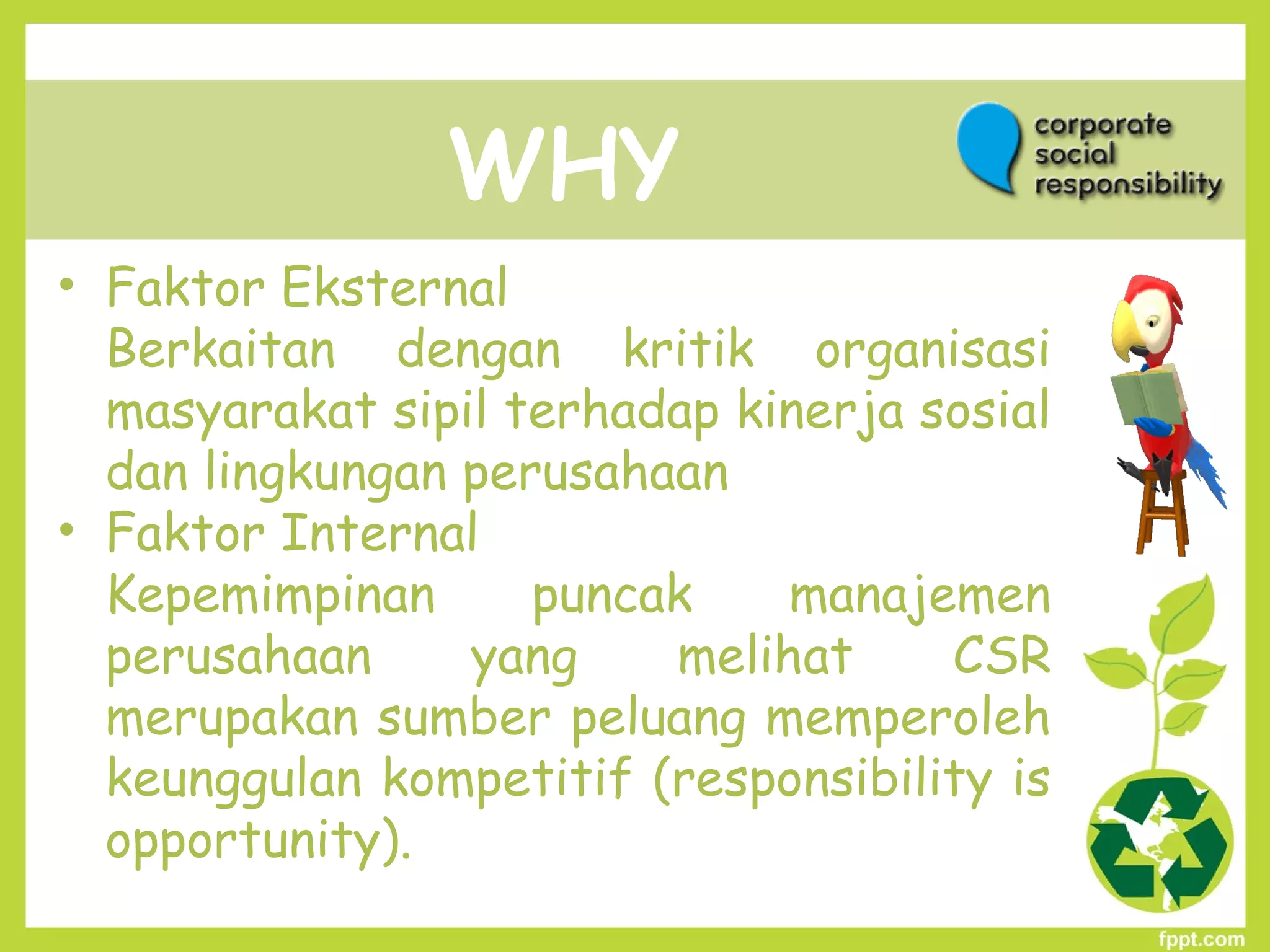 Presentasi CSR | PPT