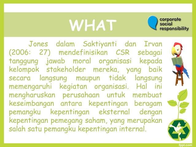 Presentasi CSR | PPT