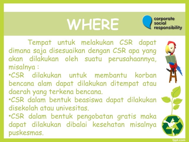 Presentasi CSR | PPT