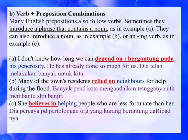 preposition combination | PPT