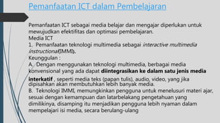 Pemanfaatan ICT | PPTX