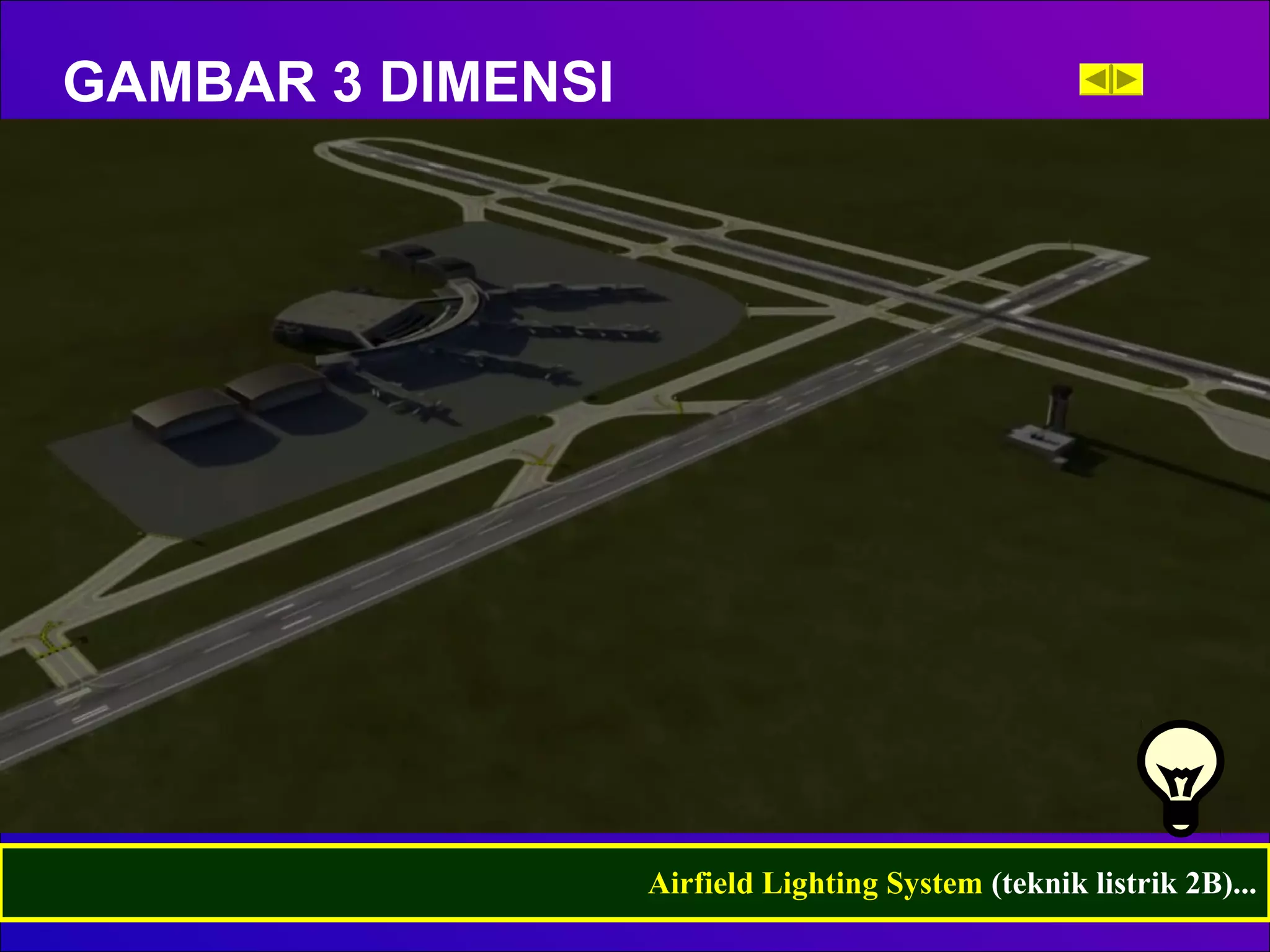 instalasi penerangan di bandara | PPT