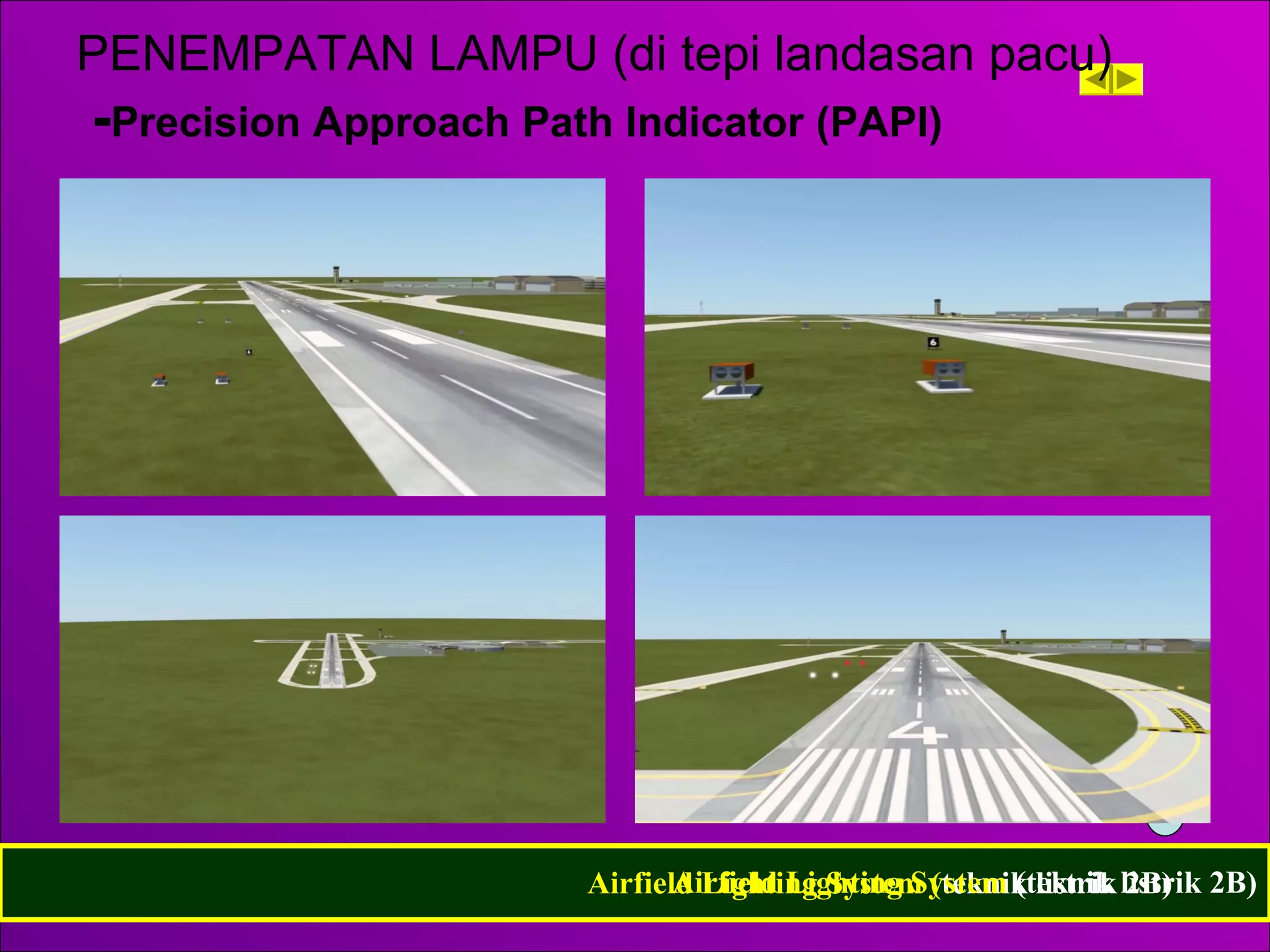 instalasi penerangan di bandara | PPT