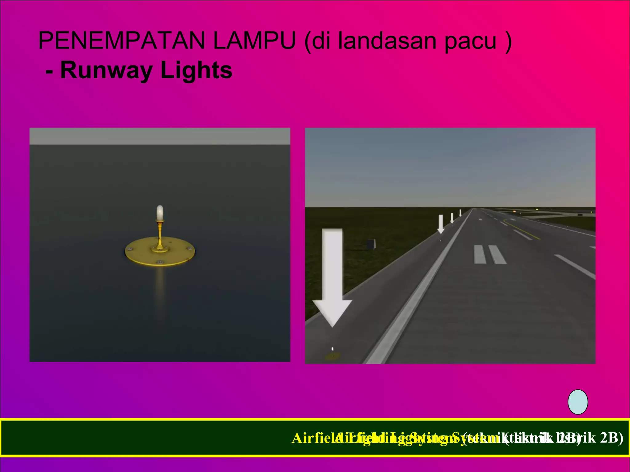 instalasi penerangan di bandara | PPT