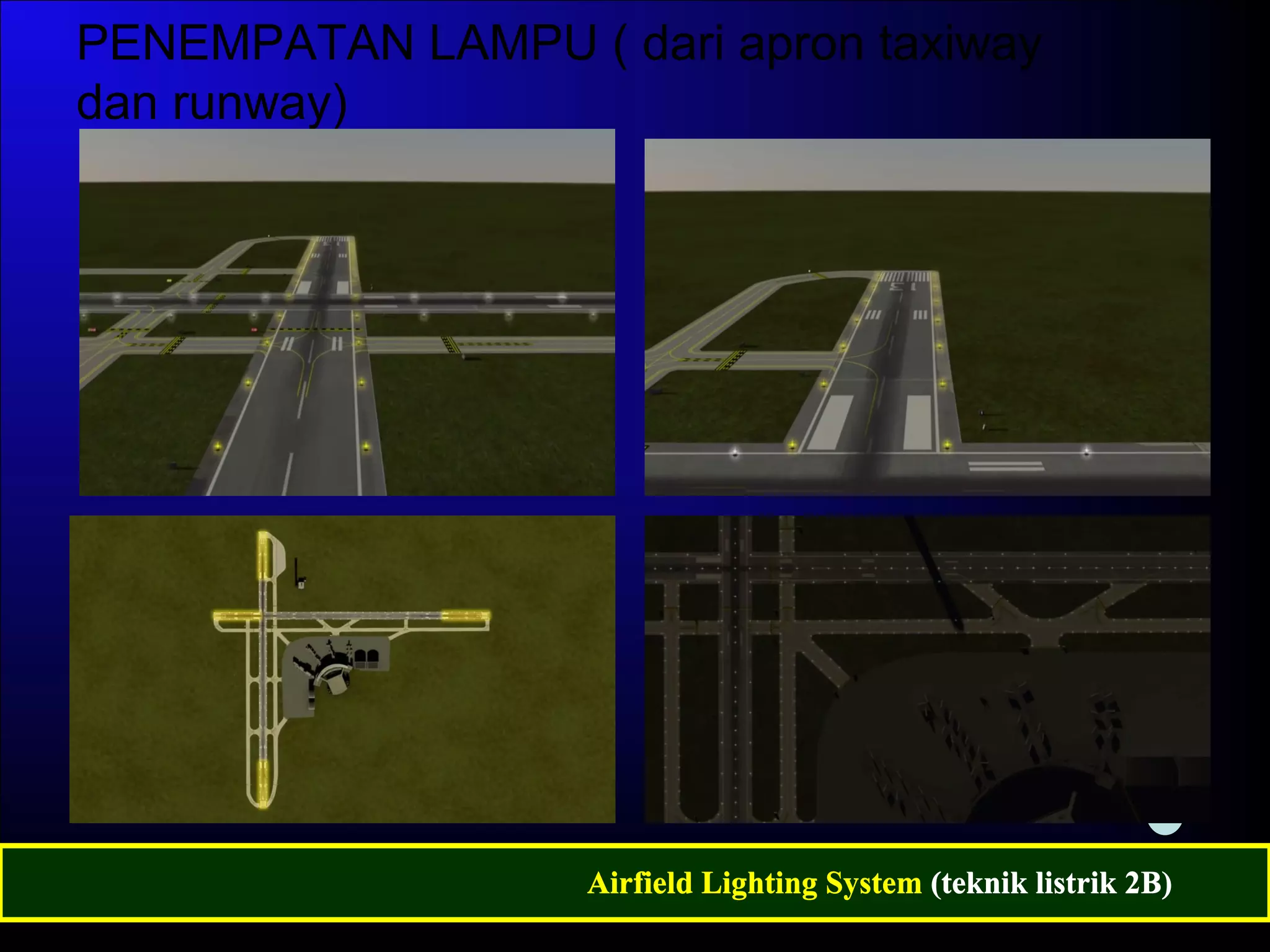 instalasi penerangan di bandara | PPT