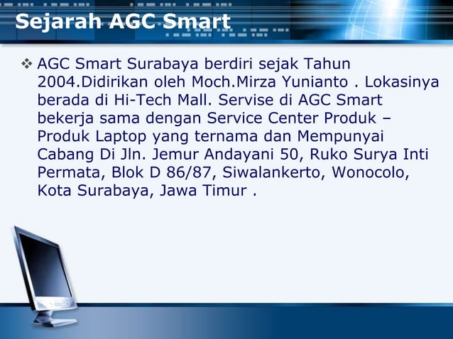 AGC Smart Surabaya | PPTX