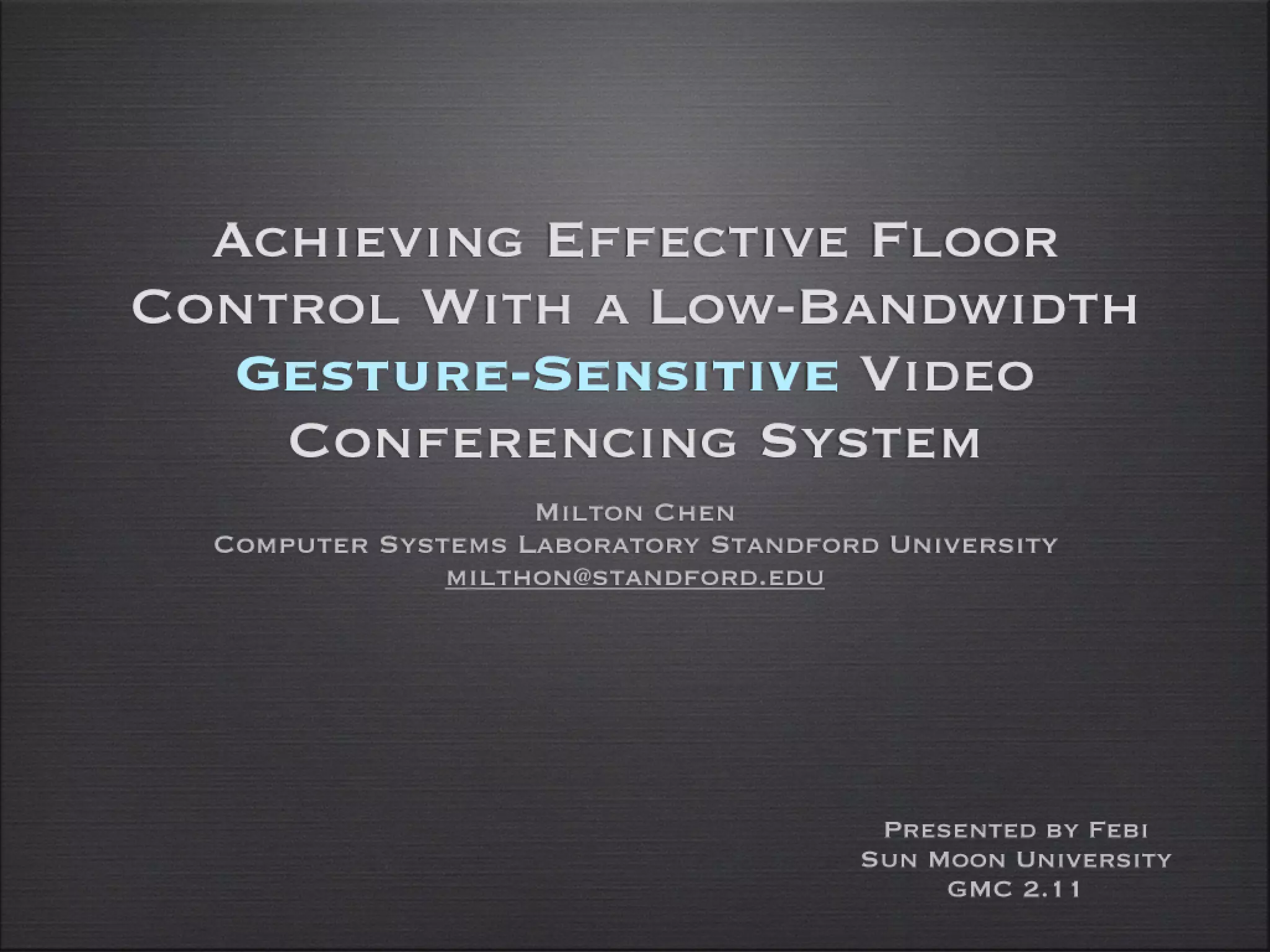 Presentasi 2-floor control | PDF