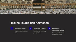 presentasi mutiara tauhid dan keimanan kita terhadap tuhan | PPT