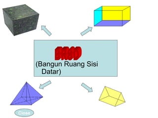 BANGUN RUANG SISI DATAR DAN BANGUN DATAR SISI LENGKUNG | PPT