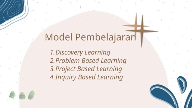 Presentasi Supervisi - Model, Pendekatan, Strategi, dan Metode Pembelajaran.pptx