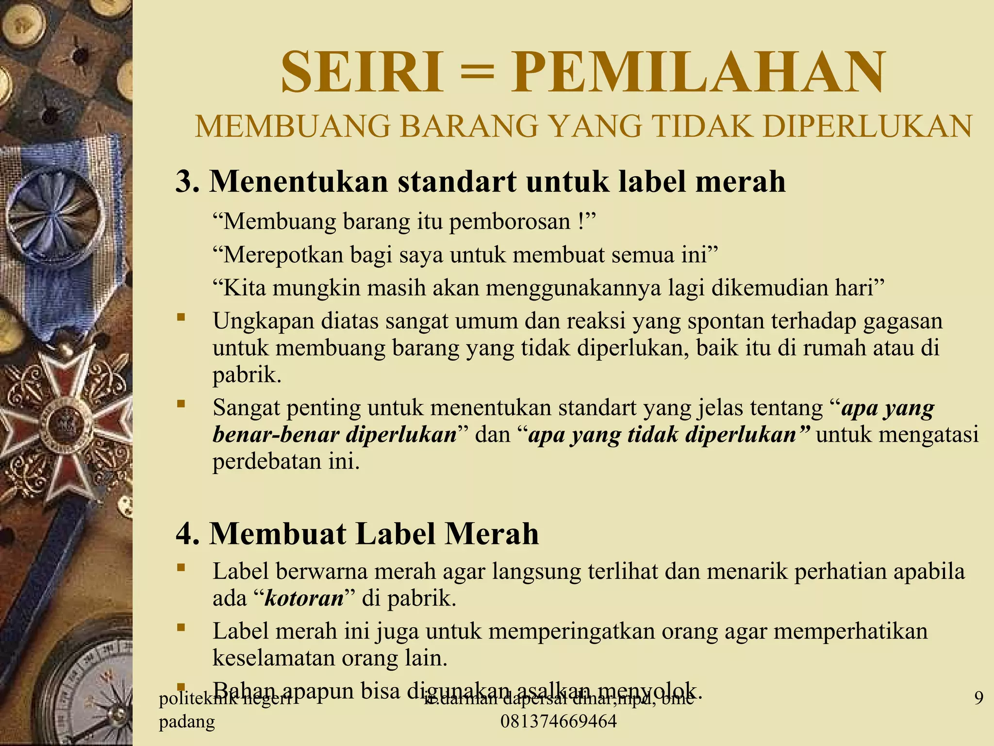 Presentasi 5s | PPT