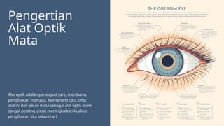 Presentasi - Alat Optik Mata , cacat mata, bagian bagian mata.pptx