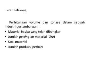Presentasi-Analisis Perbedaan-Volume-& Tonase-EFO Export Final Ore.pptx