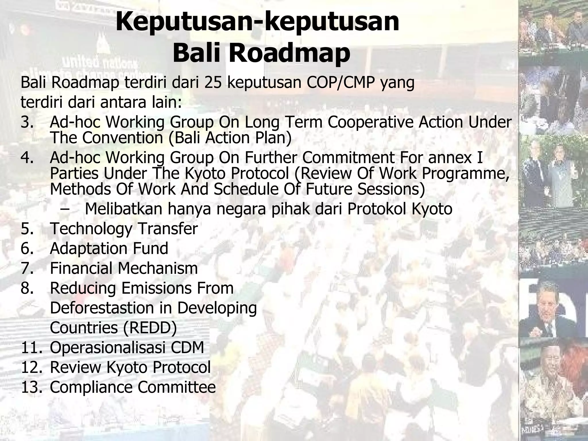Presentasi Bali Road Map dan Tata Kelola Hutan | PPT