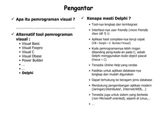 Presentasi delphi | PPT