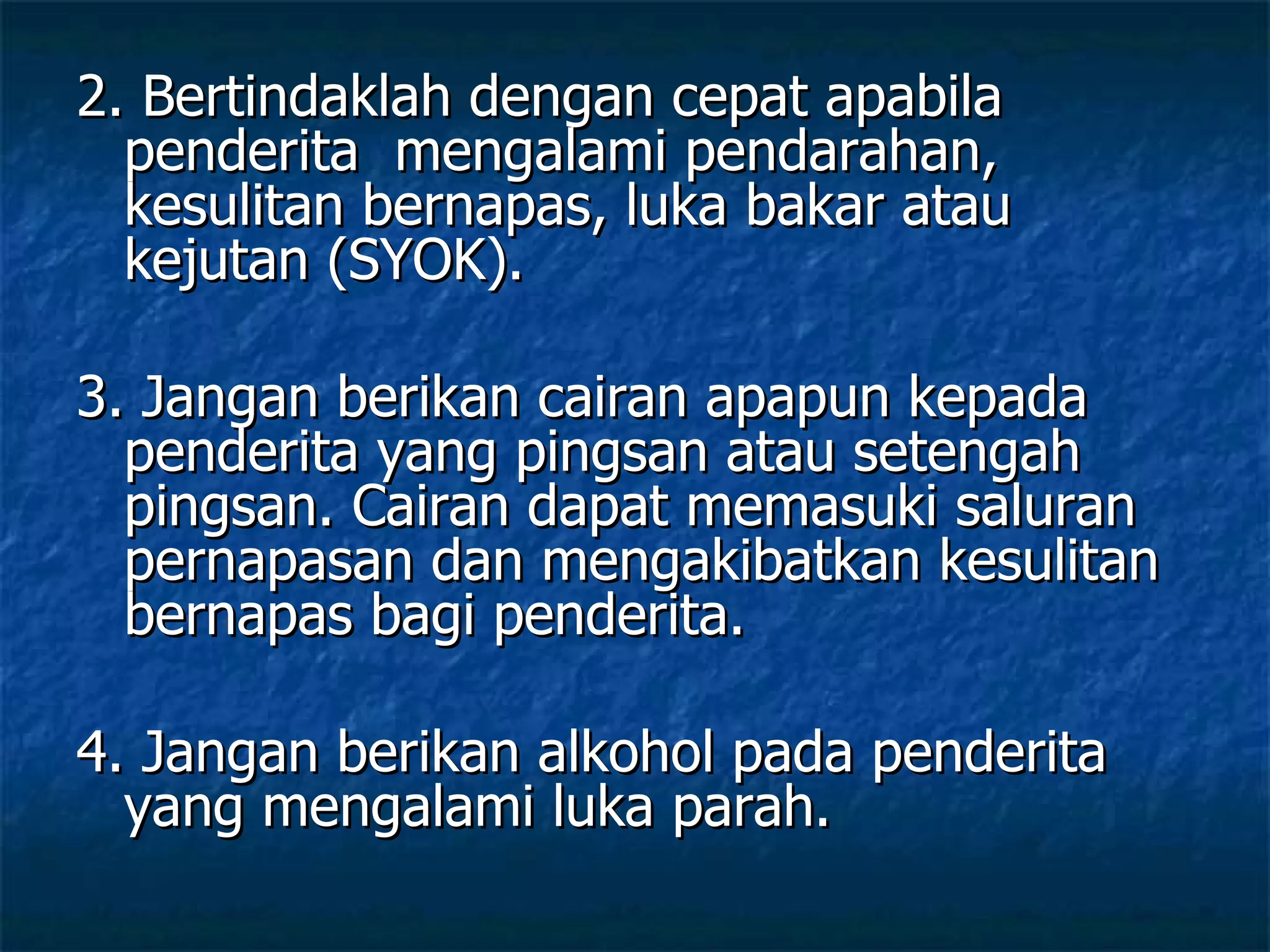 Presentasi first-aid | PPT