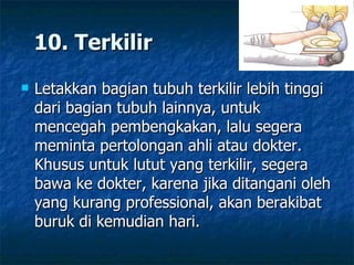 Presentasi first-aid | PPT