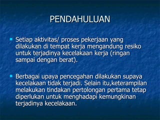 Presentasi first-aid | PPT