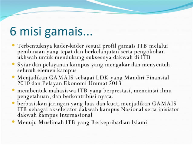 Presentasi Gamais Itb | PPT