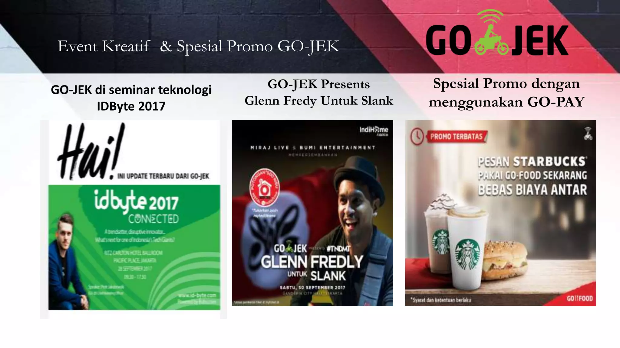 Presentasi kreatif-go-jek-kelompok-6 [Ruangojol.com] | PPTX