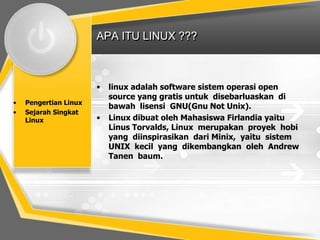 Presentasi linux-remastering-slax | PPT