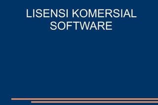 presentasi-lisensi-software-sistem-komputer | PPT