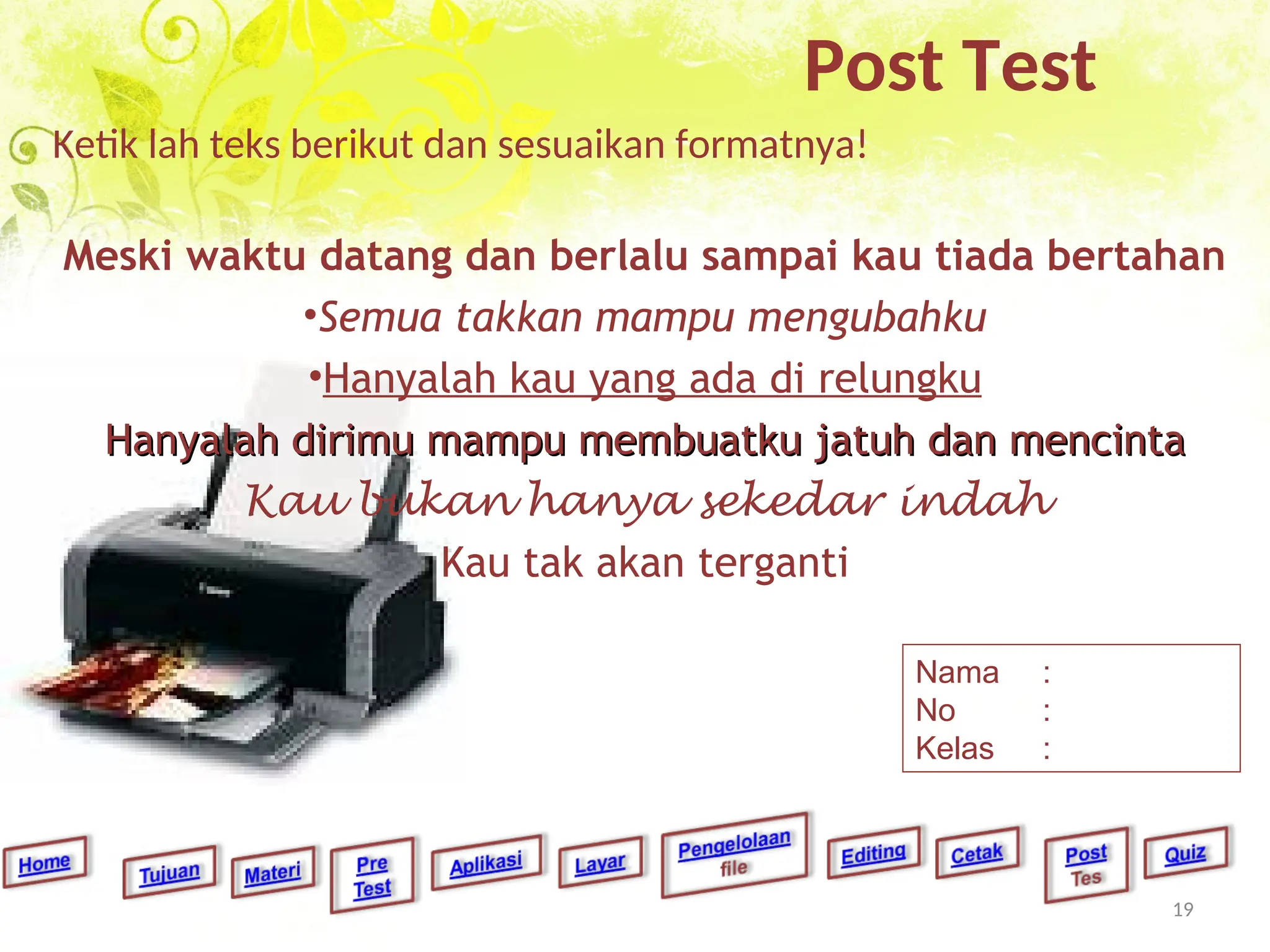 powerpoint materi KKPI ms word kelas X.ppt