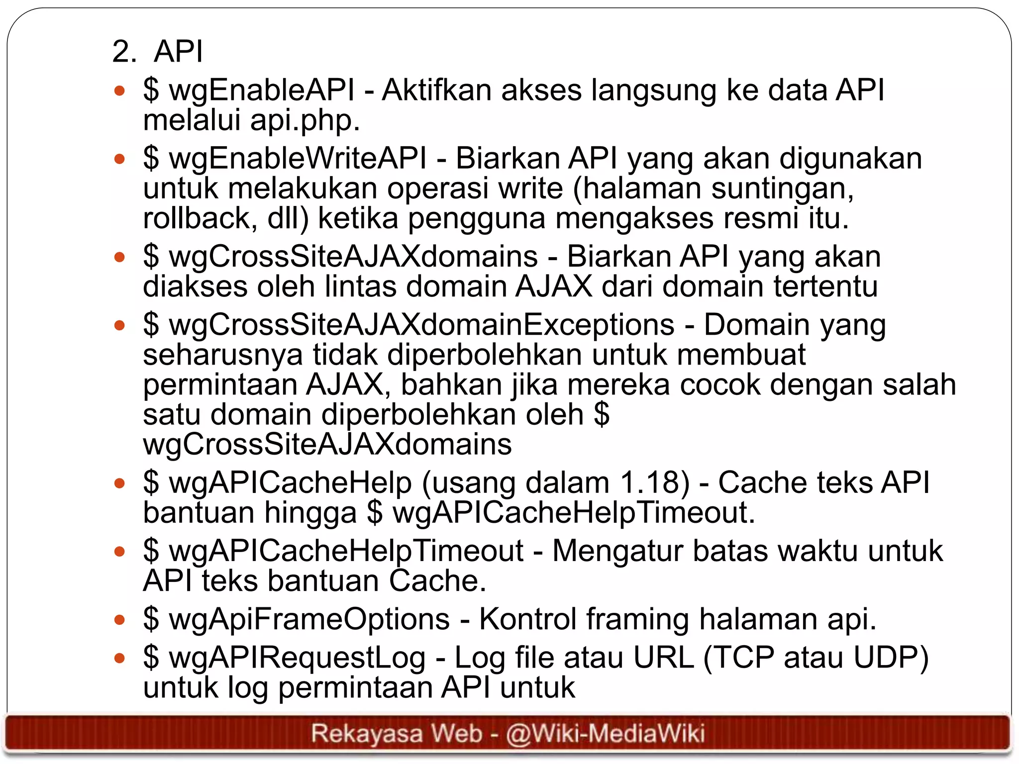 Presentasi CMS mediawiki | PPTX