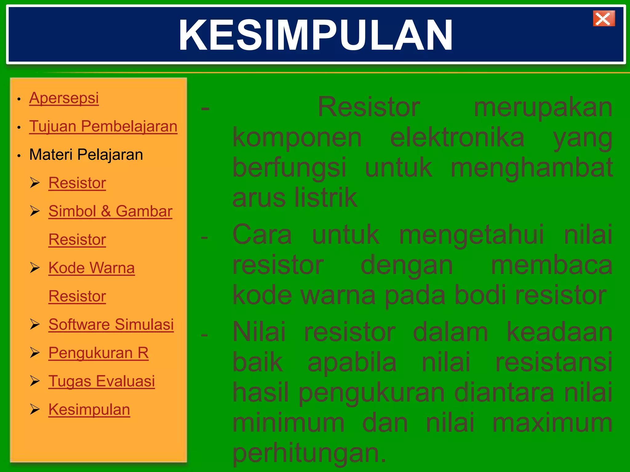 Presentasi pengukuran-listrik | PPTX