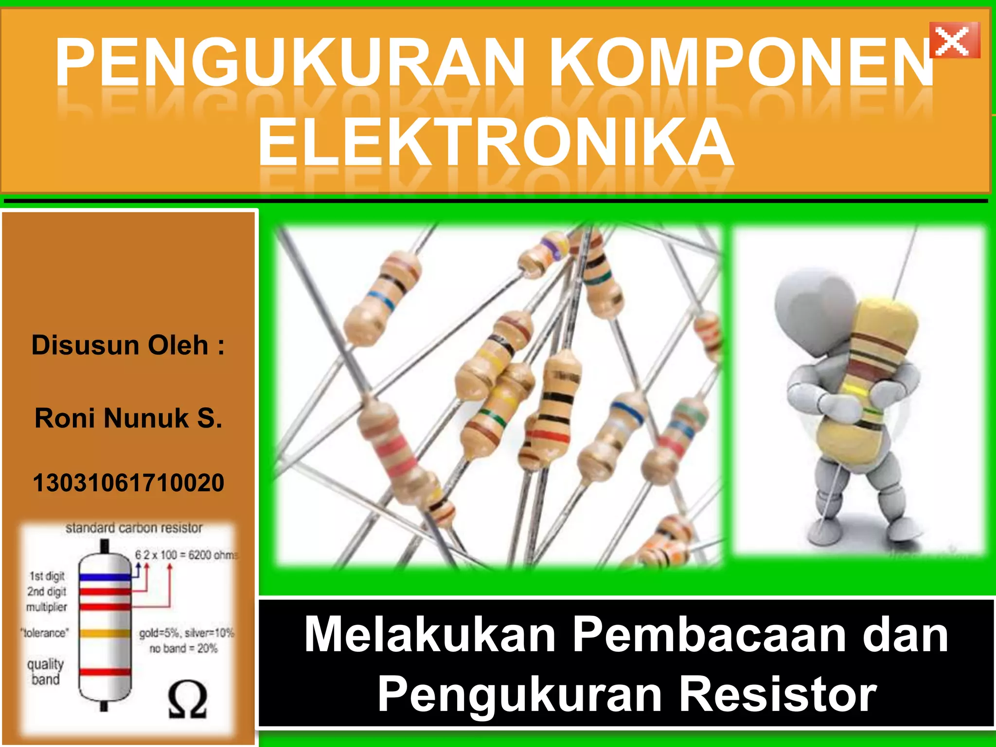 Presentasi pengukuran-listrik | PPTX