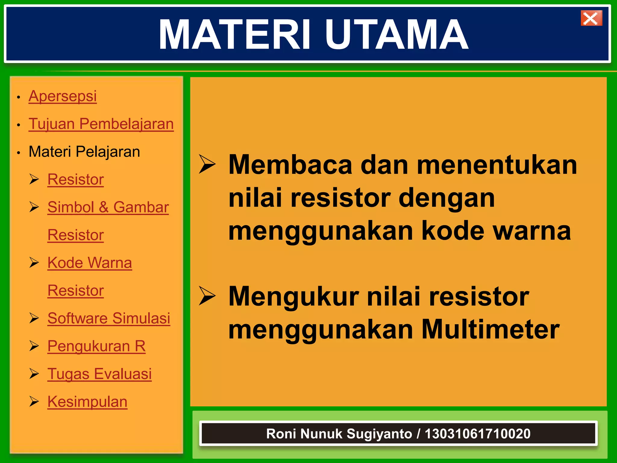 Presentasi pengukuran-listrik | PPTX
