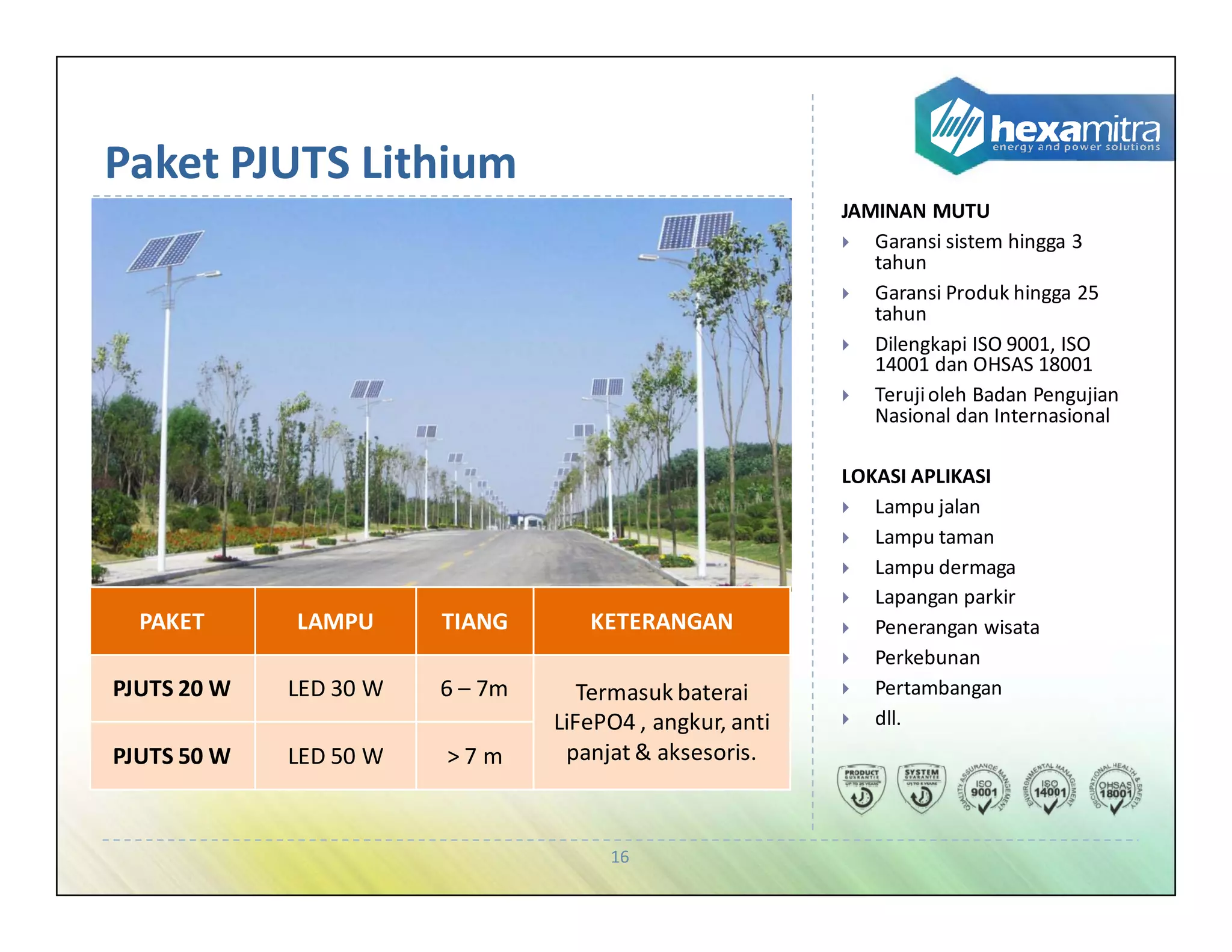 Presentasi PLTS (Pembangkit Listrik Tenaga Surya) | PDF