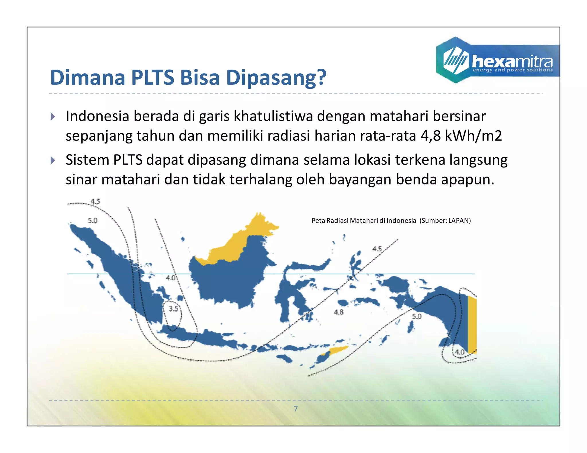 Presentasi PLTS (Pembangkit Listrik Tenaga Surya) | PDF