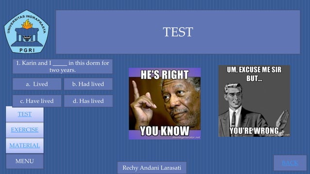 Presentasi rechy-201212501012 | PPT