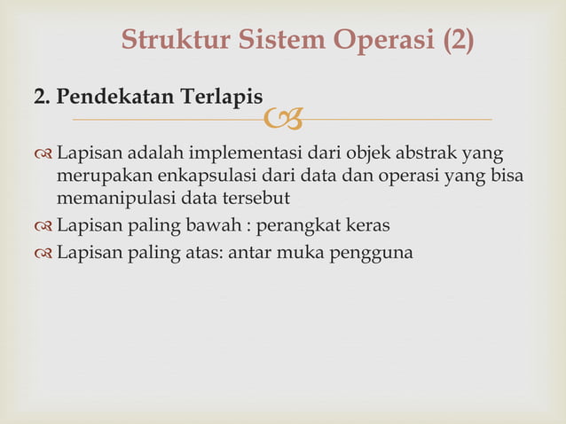 pengenalan sistem operasi , pengantar sistem operasi | PPT