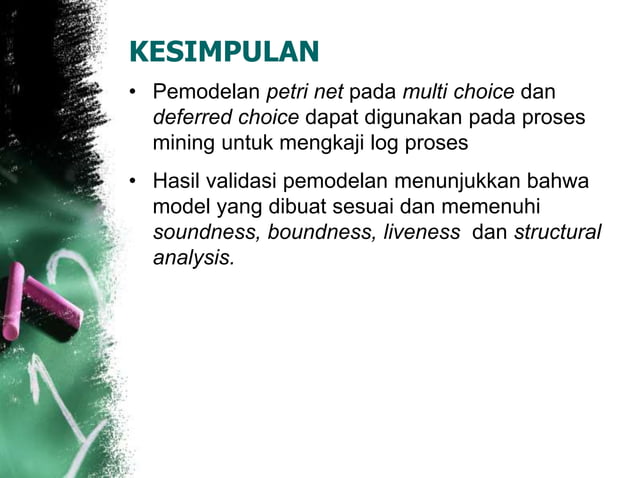 Process mining multi choice and deferred choice workflow | PPT