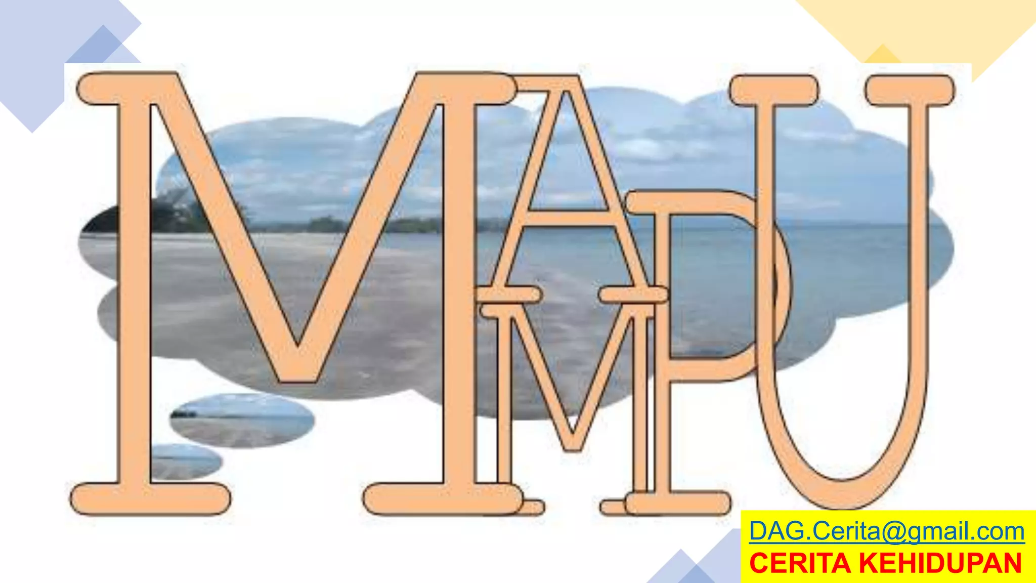 Mau atau Mampu | PPTX
