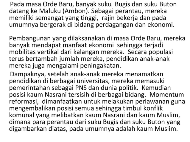 Musni Umar: Konflik di Indonesia dalam Perspektif Perjalanan Sejarah ...