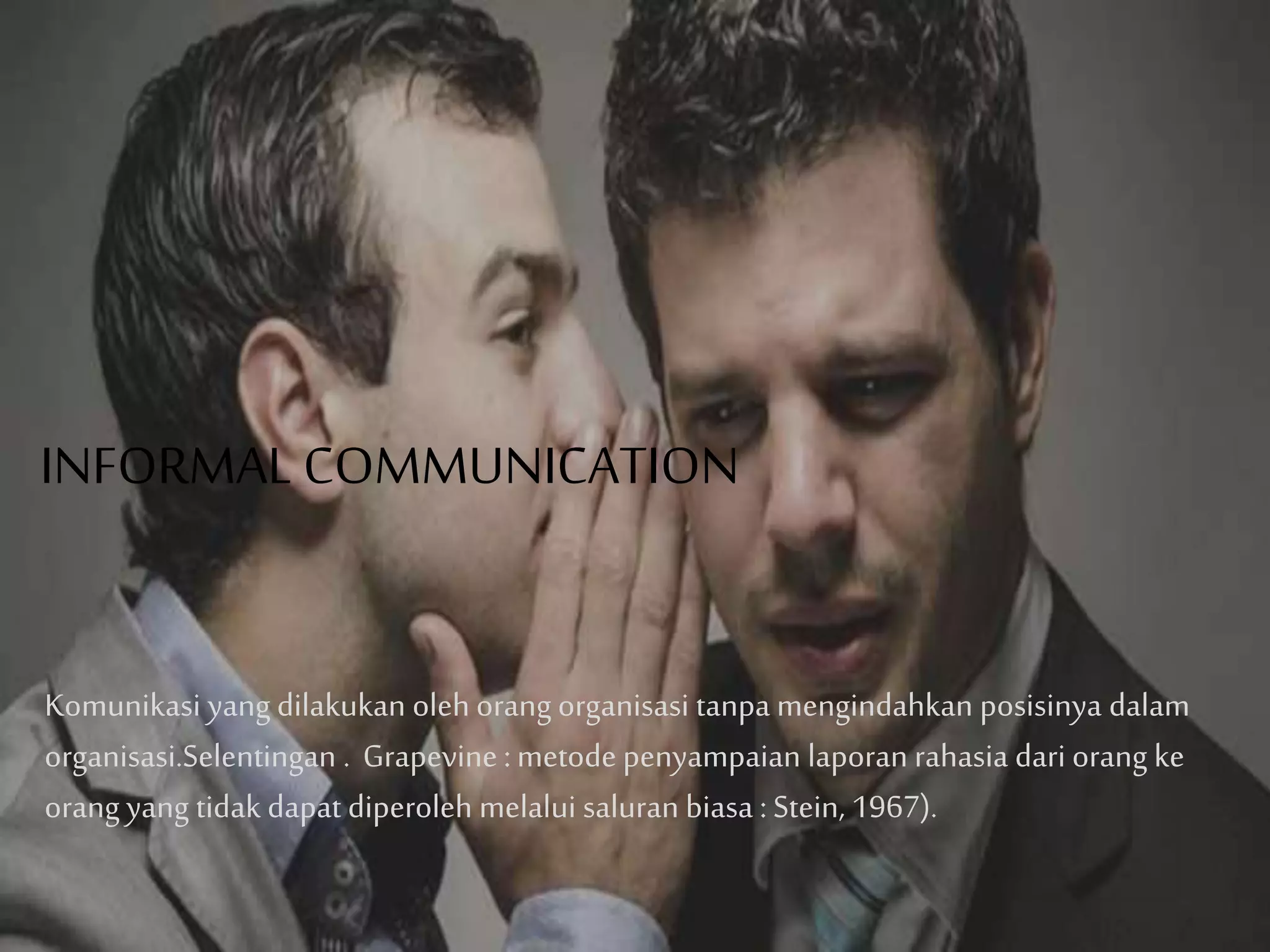 Hambatan Dalam Komunikasi Organisasi | PPTX